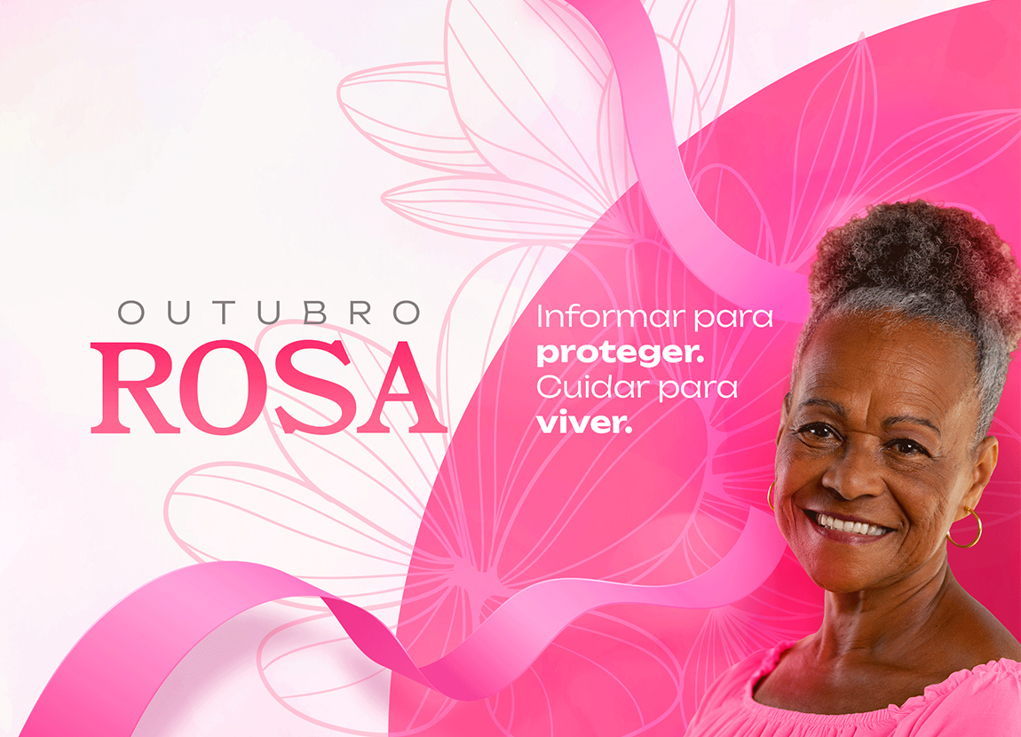 A campanha do Outubro Rosa 2023 tem como objetivo divulgar informações ...